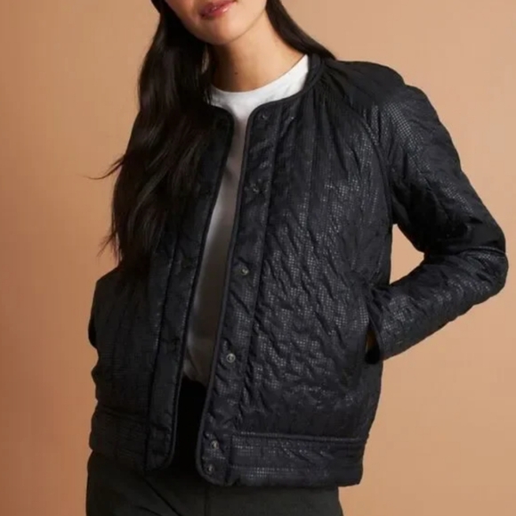 Kit and Ace | Jackets & Coats | Kit And Ace Jacket Keep Pedaling Black ...